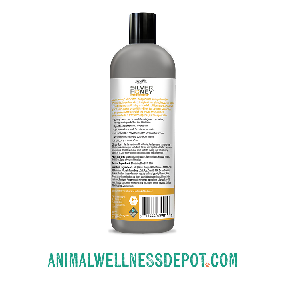 Rapid Skin Relief Medicated Shampoo for Pets – Case Pack 6 with Display ...